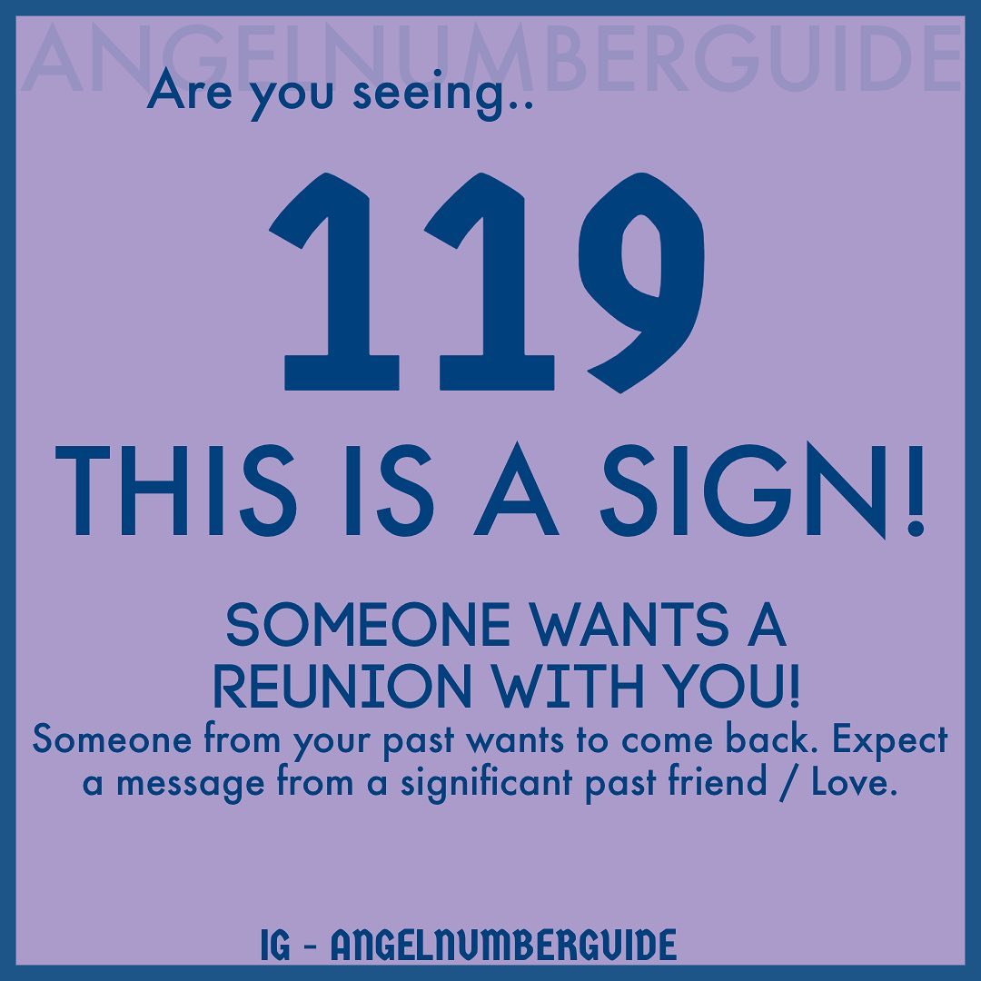 ANGEL NUMBER 119 – Love Exists Visions